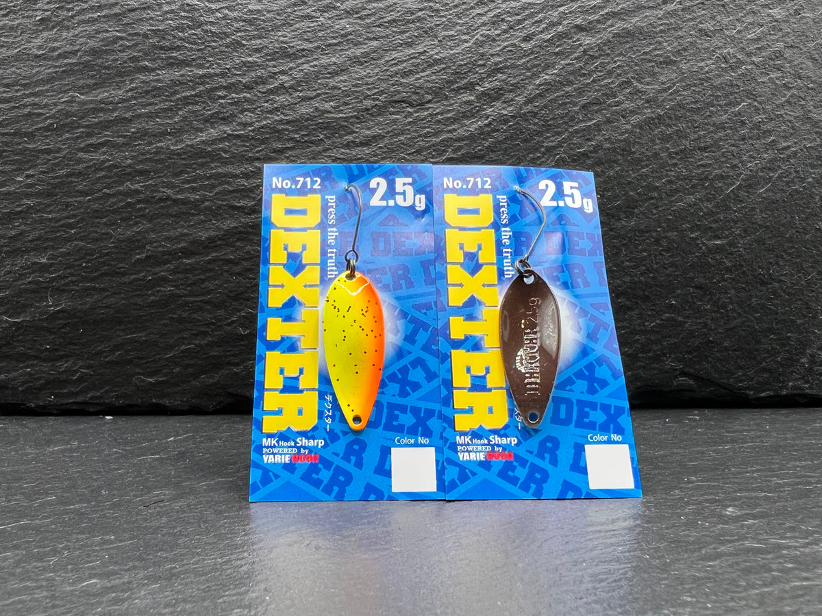 Yarie Spoon Dexter 2,5g Naburaya Gelb/Orange – Fishingman-Dennis Meyer